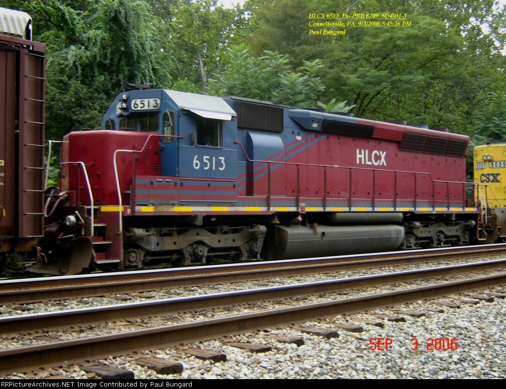 HLCX 6513 SD40M-3 9/3/2006